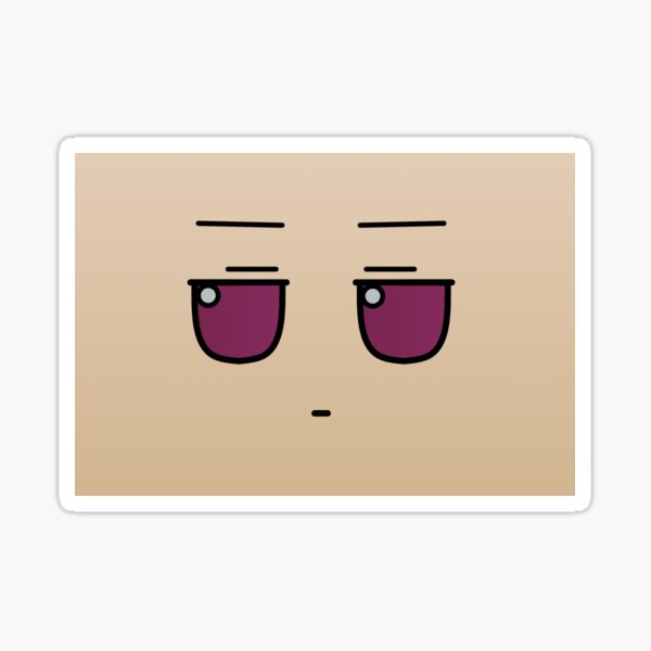 "Reimu Fumo Face" Sticker for Sale by viedogaems | Redbubble