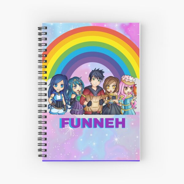 "Itsfunneh krew game" Spiral Notebook for Sale by Thegames | Redbubble