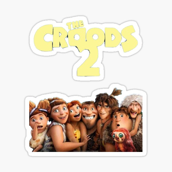 "The Croods A New Age" Sticker for Sale by srisultan | Redbubble