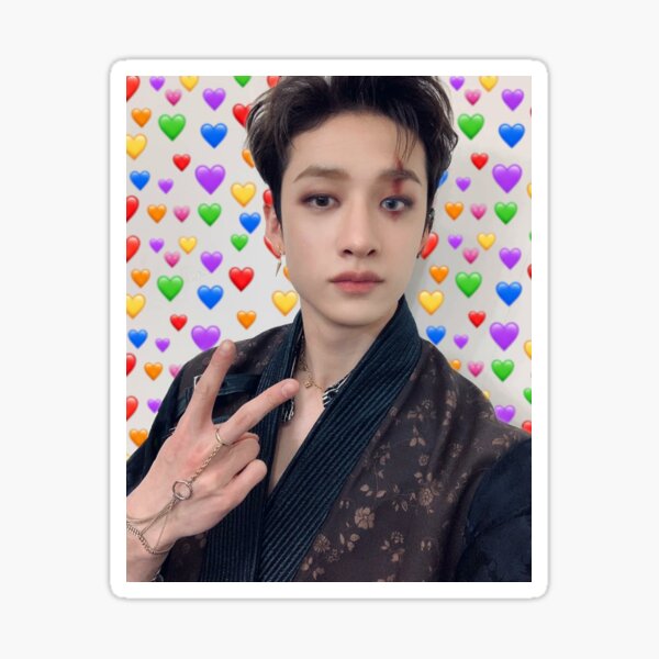"Stray Kids Bang Chan " Sticker for Sale by inniesart | Redbubble