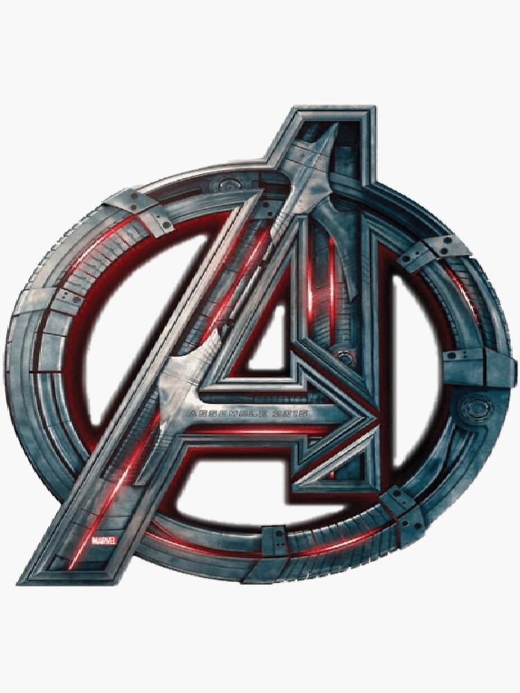 "Marvel" Sticker by Harrydust | Redbubble