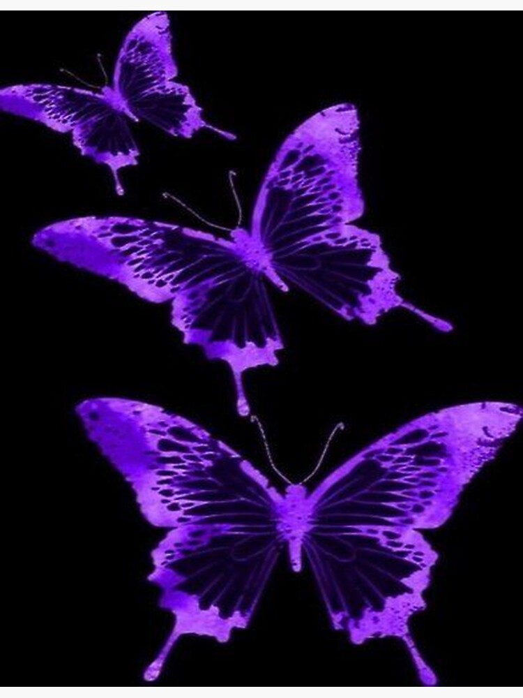 "y2k butterfly purple" Sticker by sabrinamerg | Redbubble