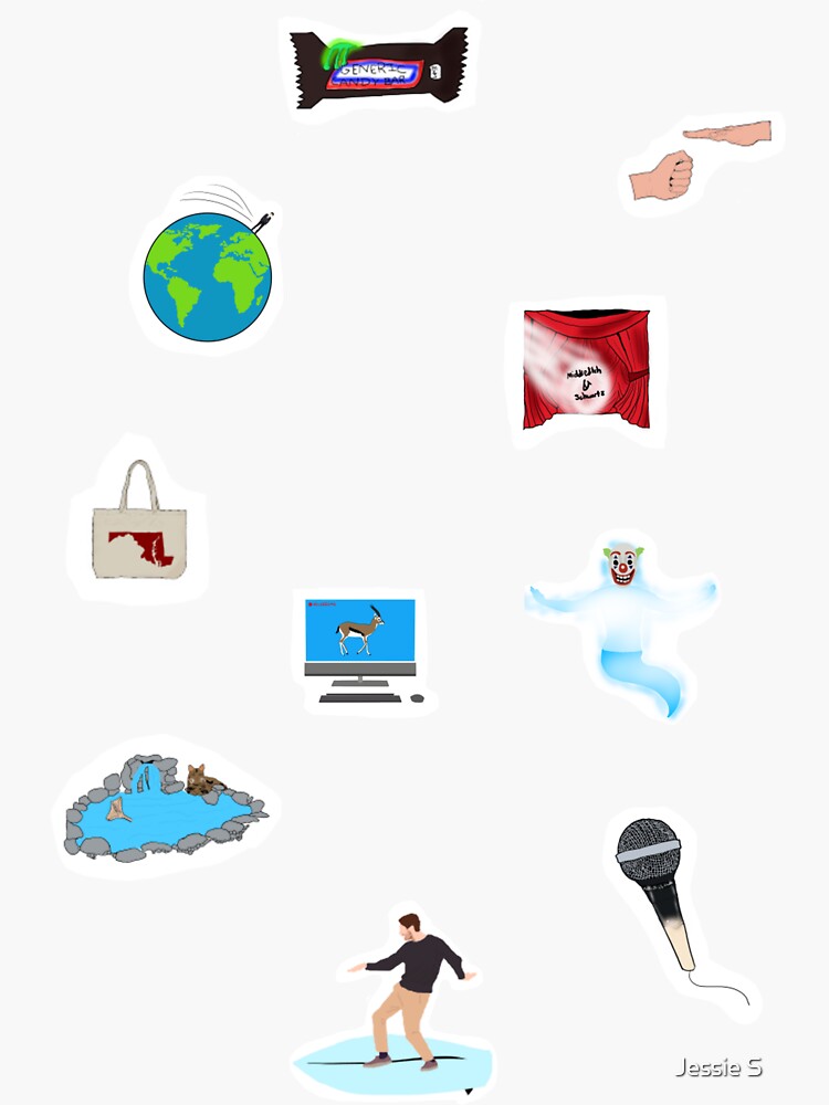 "Middleditch and Schwartz Sticker Pack" Sticker for Sale by BoredAro ...