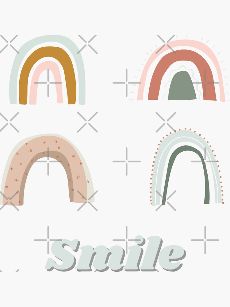 "vsco rainbows sticker pack " Sticker by stickersby-vale | Redbubble