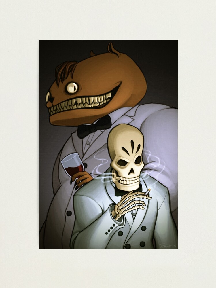 "Grim Fandango" Photographic Print for Sale by Zilly | Redbubble