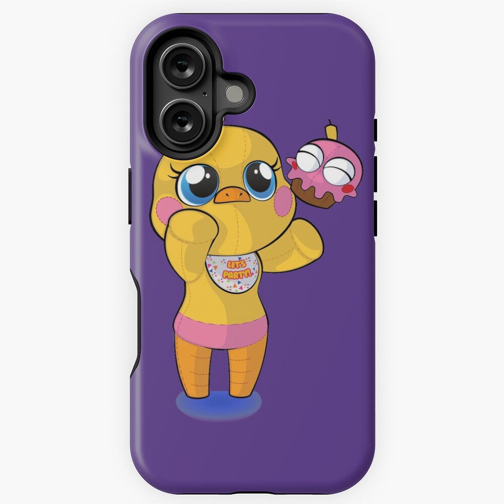 "plush toy chica" Sticker for Sale by Cat-Star | Redbubble
