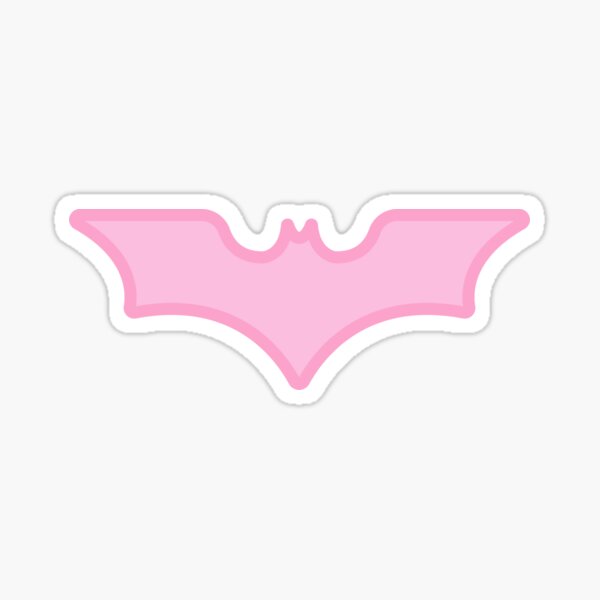 "bat logo " Sticker for Sale by Rigel Corparation | Redbubble