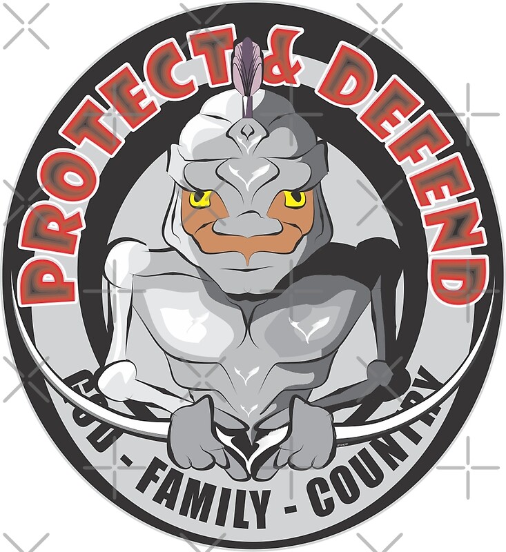 "PROTECT & DEFEND" by MontanaJack | Redbubble