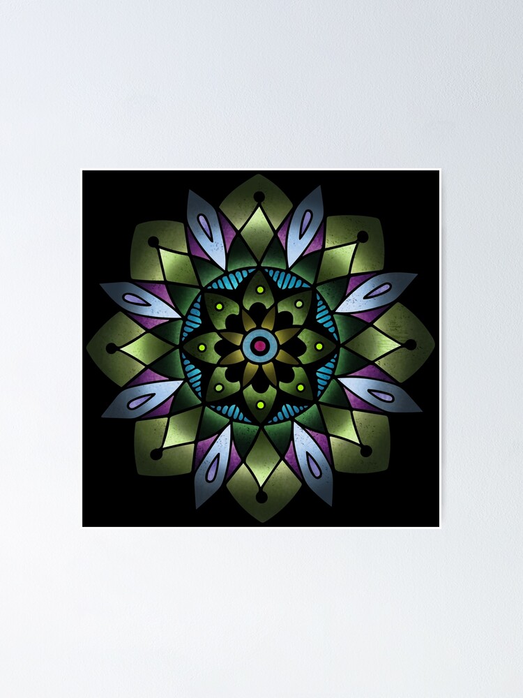 "Magic Circle" Poster by LoraMaze | Redbubble