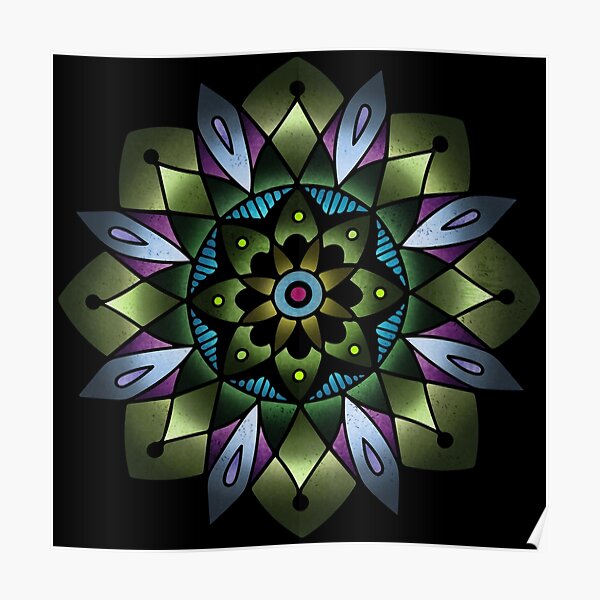 "Magic Circle" Poster by LoraMaze | Redbubble