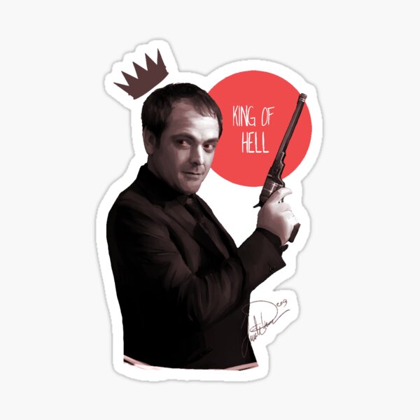 "Crowley " Sticker by hiamlua | Redbubble