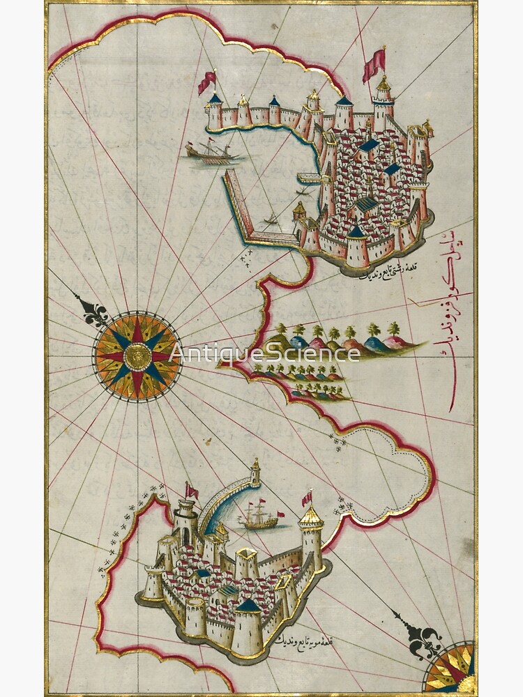 "Antique cartography: ancient map of the coastline from Muggia to ...