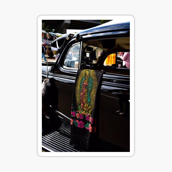 "La Rosa de Guadalupe" Sticker for Sale by vivianabanales | Redbubble