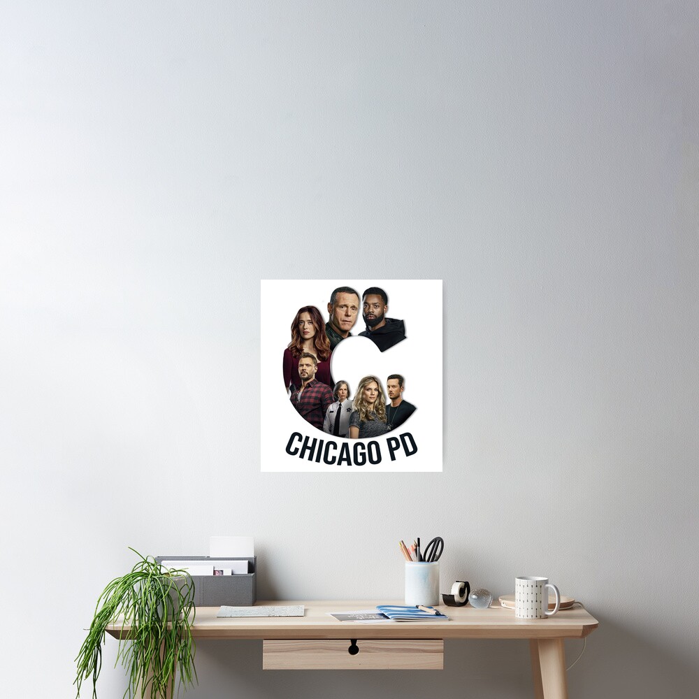 "Chicago PD tv show characters poster logo " Poster for Sale by AnsykD ...
