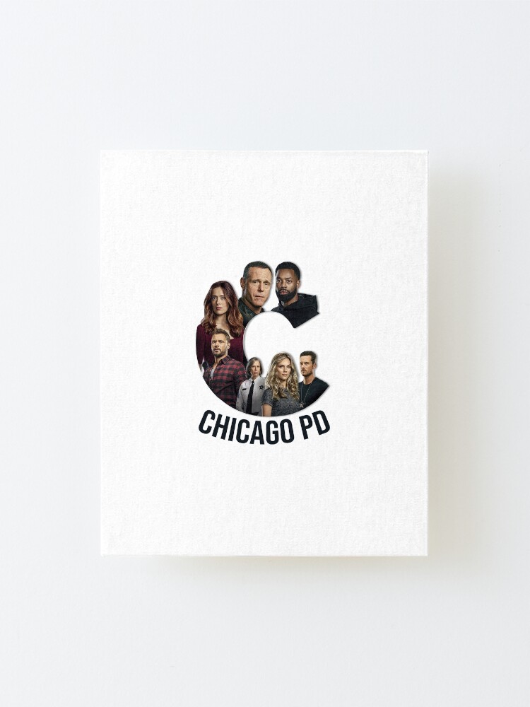 "Chicago PD tv show characters poster logo " Mounted Print for Sale by ...
