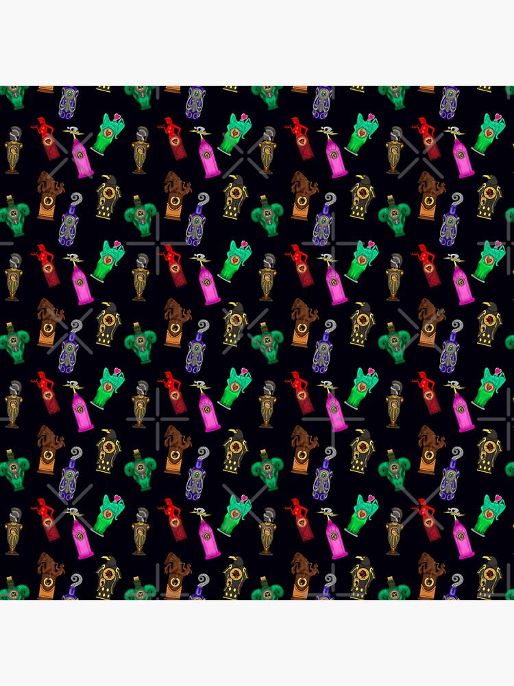 "Bioshock Infinite Vigor Pattern (Black)" Sticker for Sale by maplefoot ...