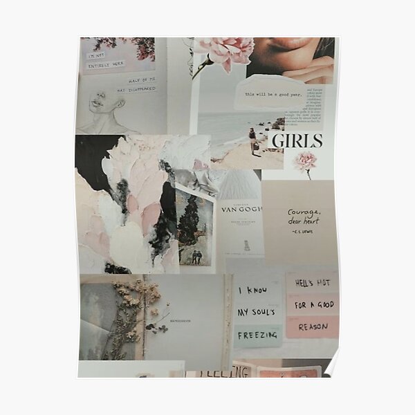 "Pretty Girls Club" Poster by LorenaGestinger | Redbubble