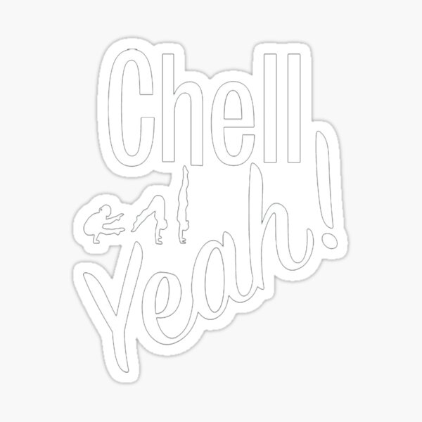 "Chell Yeah! Chellsie Memmel Graphic" Sticker for Sale by jathomasson ...