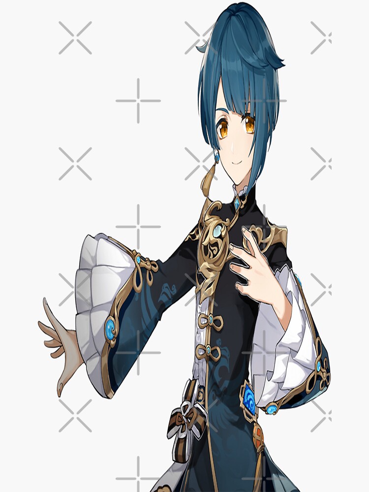 "Xingqiu - Genshin Impact" Sticker by GameEmpire | Redbubble