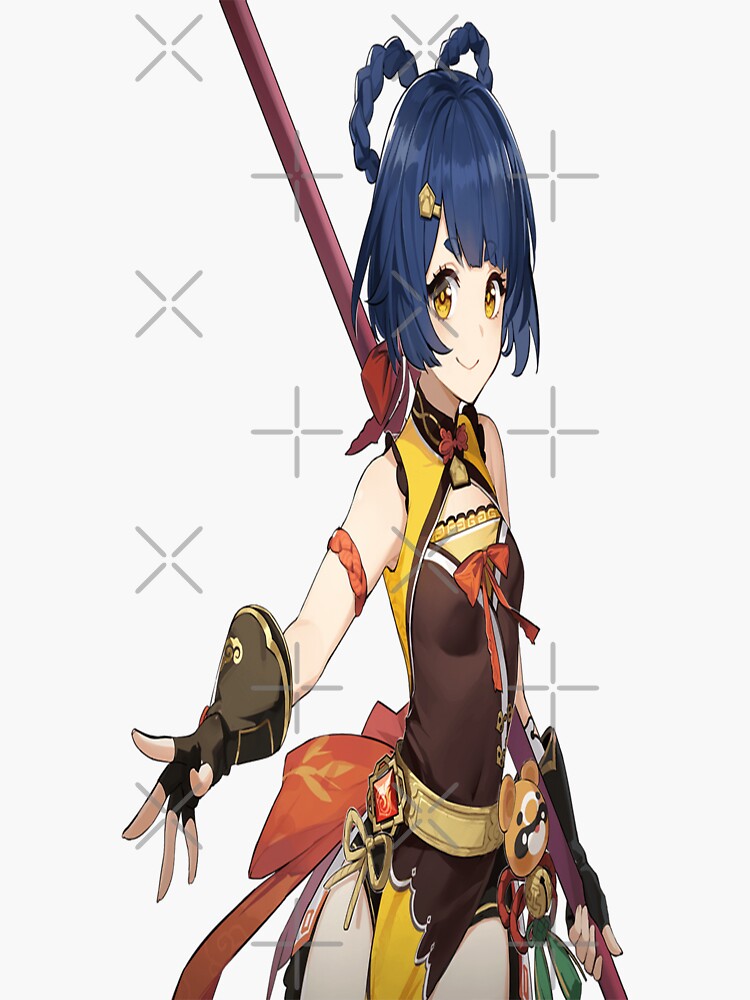 "Xiangling - Genshin Impact" Sticker for Sale by GameEmpire | Redbubble
