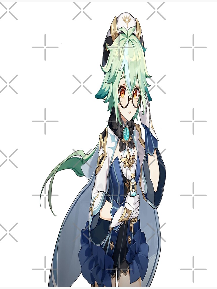 "Sucrose - Genshin Impact" Art Print by GameEmpire | Redbubble