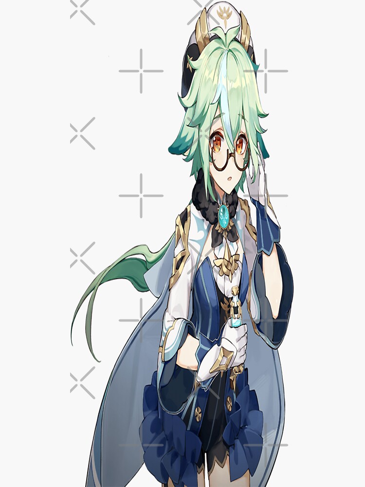 "Sucrose - Genshin Impact" Sticker for Sale by GameEmpire | Redbubble