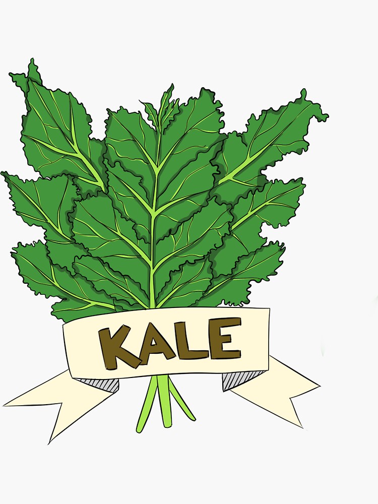 "Kale" Sticker for Sale by Yumipyuu | Redbubble