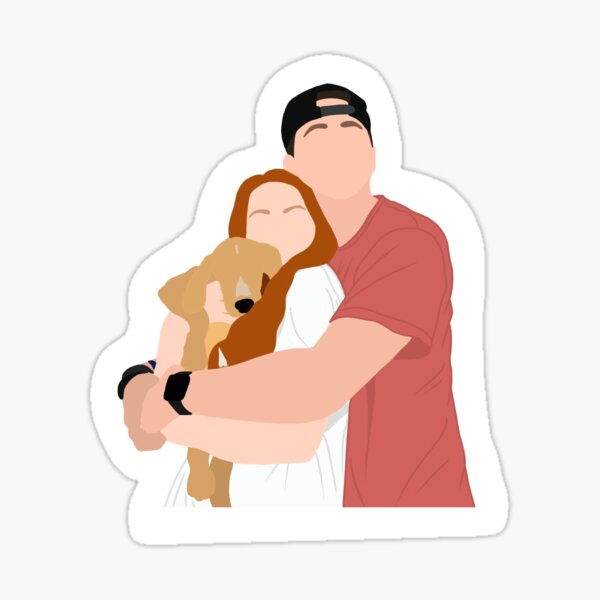 "Lauren" Sticker by katfishart324 | Redbubble