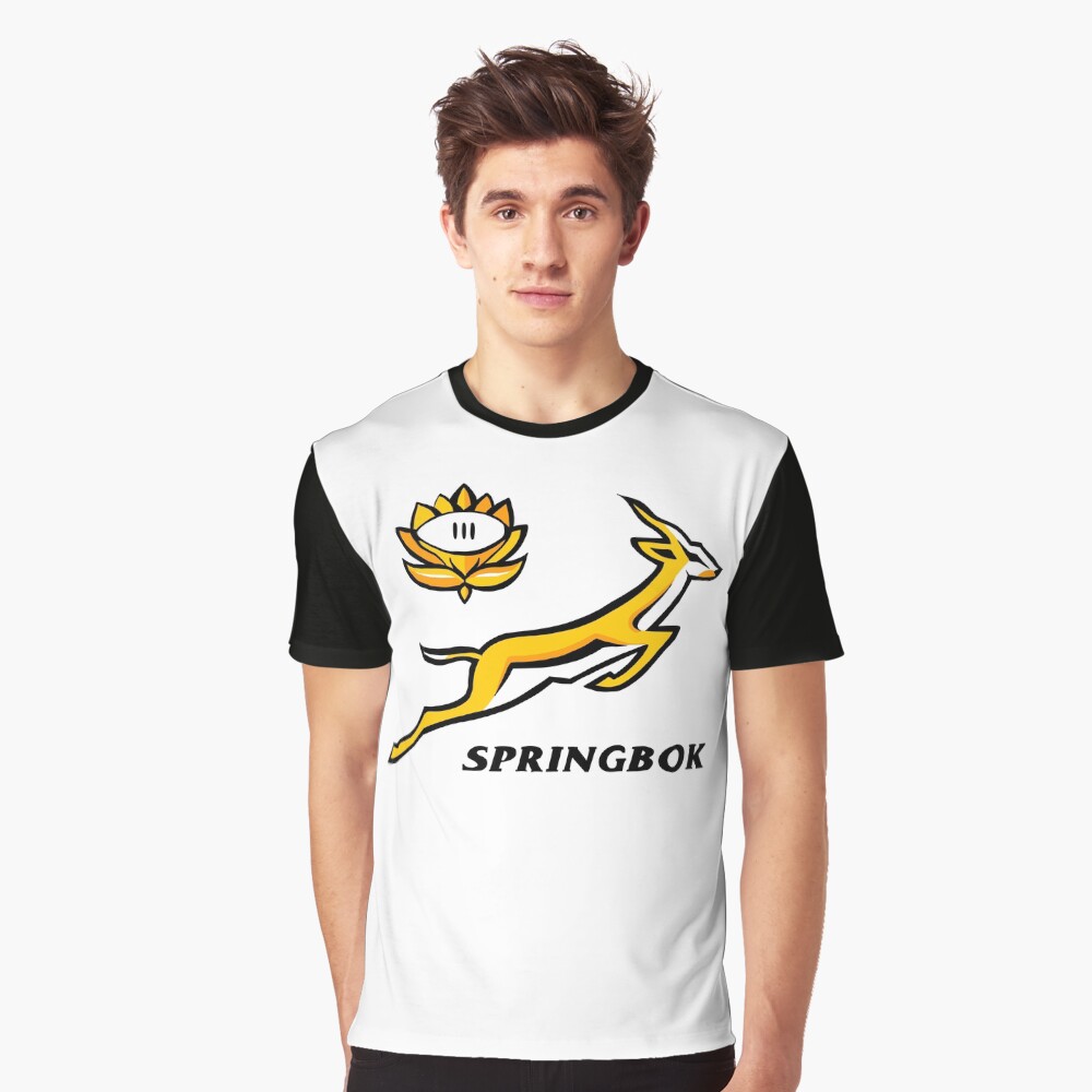 "Springbok Vintage Old School Rugby" Sticker for Sale by Sirrahnais ...