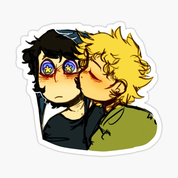 "Tweek x Craig sticker" Sticker for Sale by ivlet | Redbubble