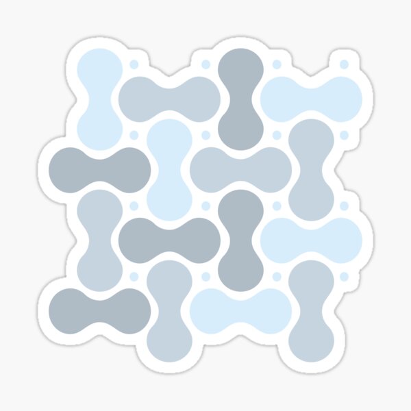 "Geometric ornament from shapes resembling a figure eight" Sticker by ...