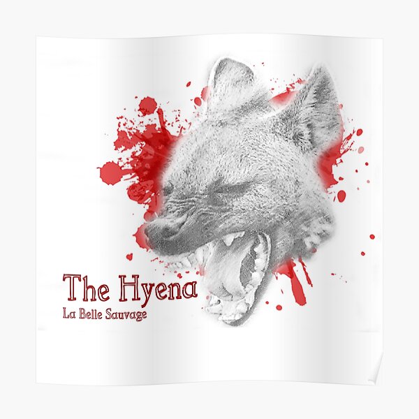 "The Hyena Daemon from His Dark Materials" Poster by thebowtrucklesh ...