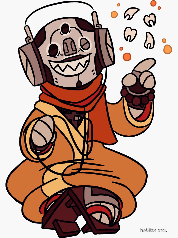 "Chipspeech SAM [Alt Colors]" Sticker for Sale by hebitonetsu | Redbubble