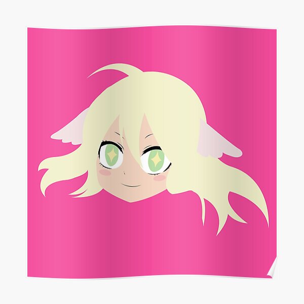 "Chibi Fairy Tail Mavis pink" Poster for Sale by ibyrd-7 | Redbubble