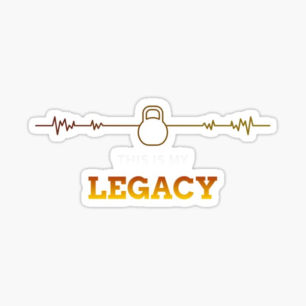 "Build Your Legacy" Sticker for Sale by mindstuff-shop | Redbubble