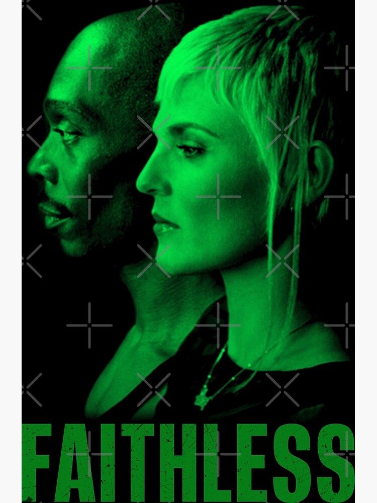 "faithless band tshirt design" Poster for Sale by neotrix777 | Redbubble