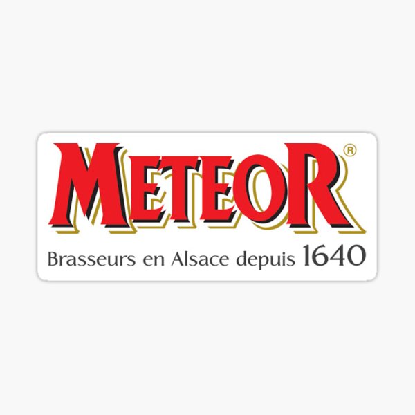 "Meteor" Sticker by Babou-OC | Redbubble
