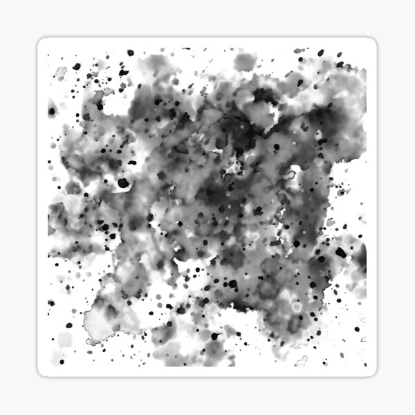 "Black spots " Sticker for Sale by chopola-shop | Redbubble