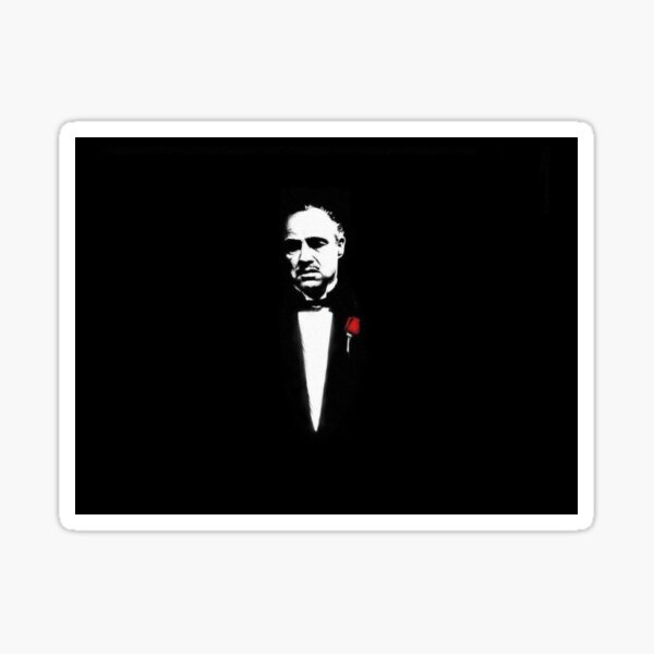 "The Godfather" Sticker by Battat | Redbubble