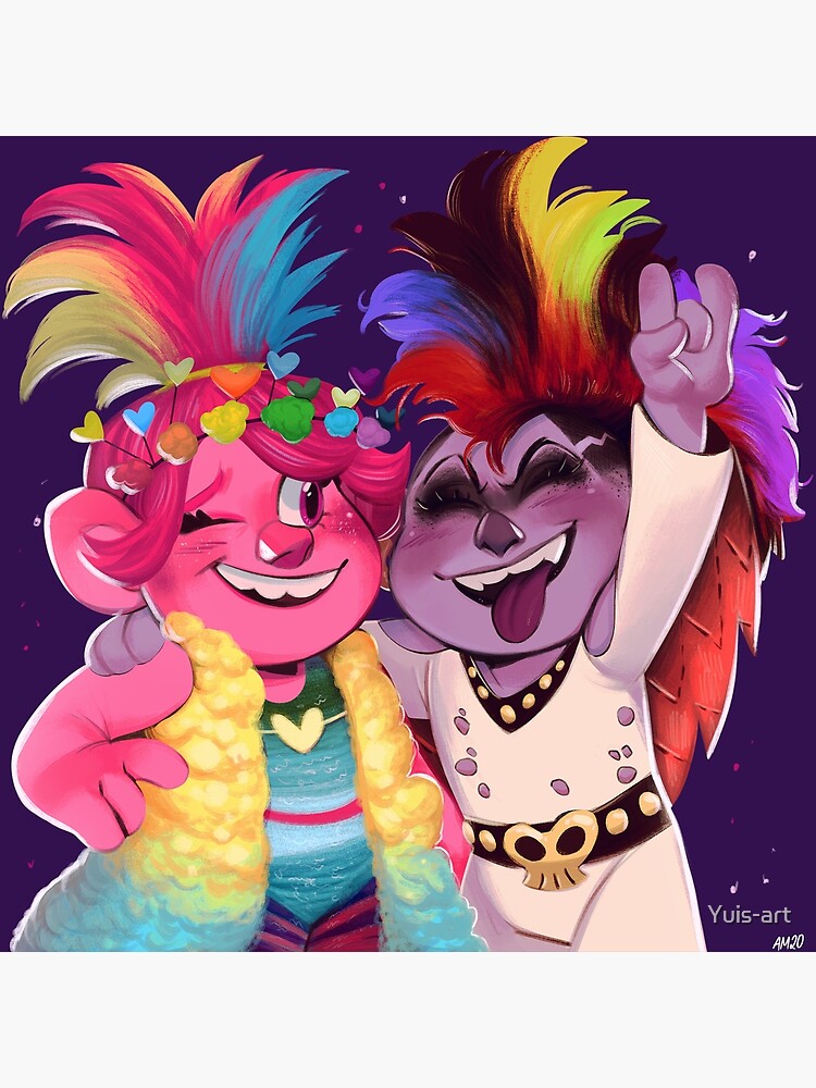 "poppy and barb" Poster for Sale by Yuis-art | Redbubble