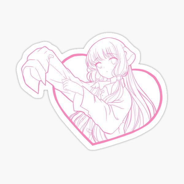 "Chi fanart" Sticker for Sale by LunarBeesArt | Redbubble