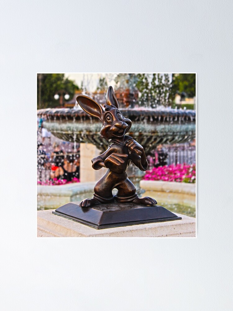 "Bre'r Rabbit Statue" Poster for Sale by ambaron | Redbubble