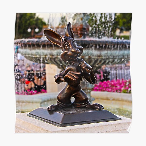 "Bre'r Rabbit Statue" Poster for Sale by ambaron | Redbubble