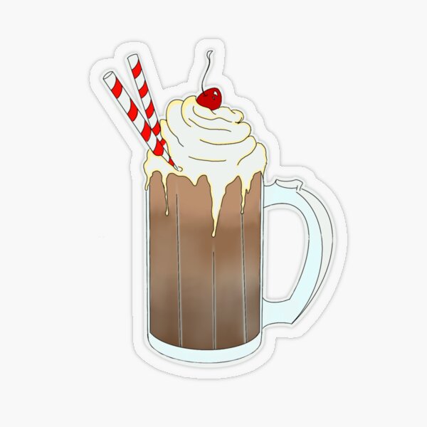 "Shareable Root Beer Float" Sticker by S-E-Art | Redbubble