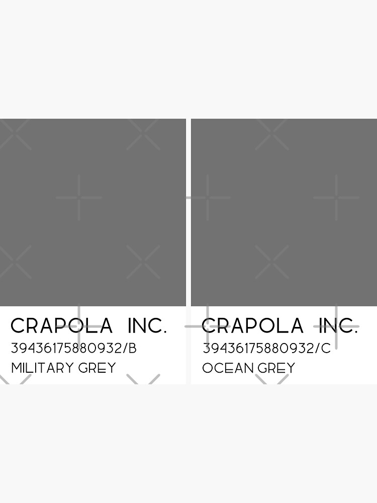 "Red Dwarf - Ocean Grey Vs. Military Grey" Sticker by QueenieLauren ...