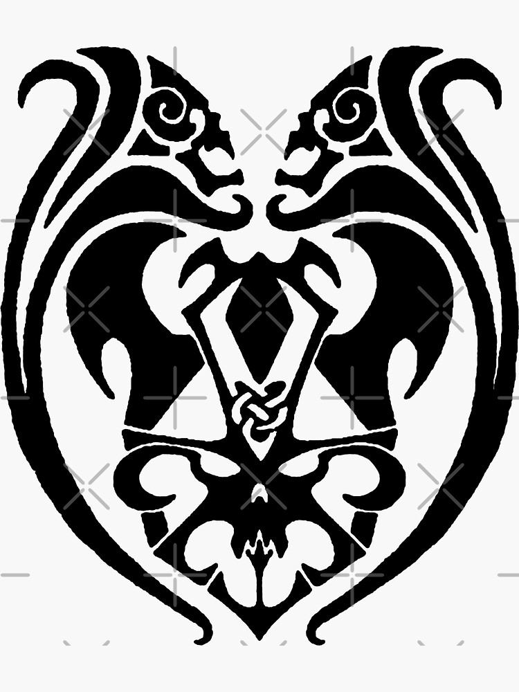 "Volkihar Clan" Sticker for Sale by WarGear | Redbubble
