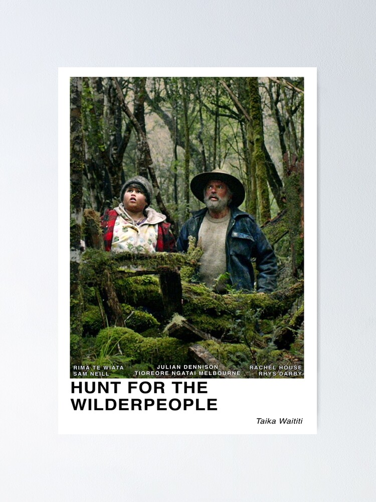 "Hunt for the Wilderpeople" Poster for Sale by PuzzleBuzz | Redbubble