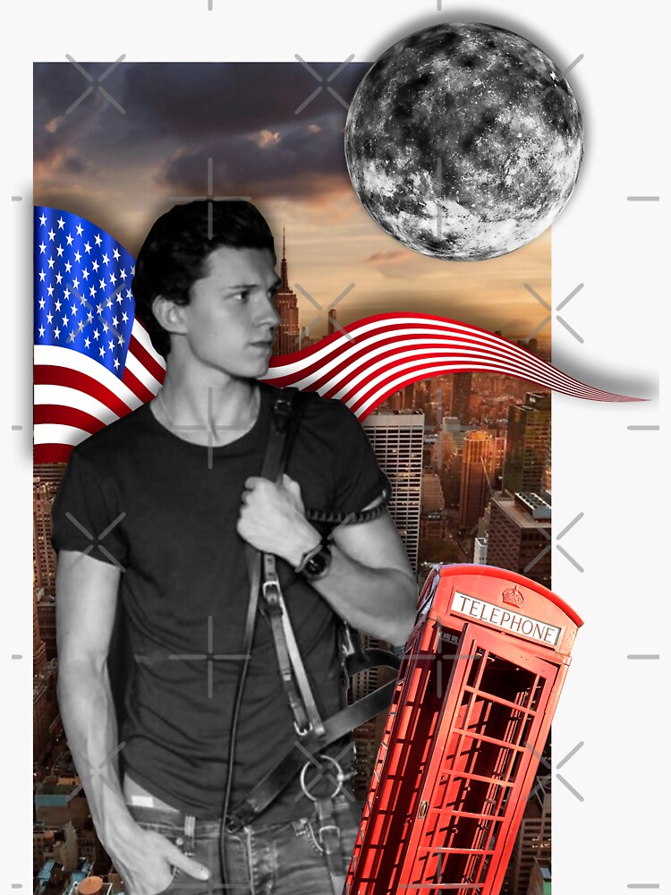 "Tom is awesome!" Sticker for Sale by Michelina09 | Redbubble