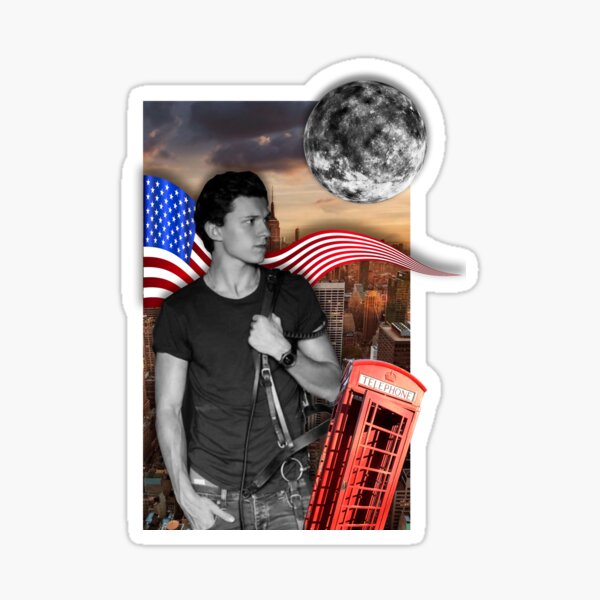 "Tom is awesome!" Sticker for Sale by Michelina09 | Redbubble