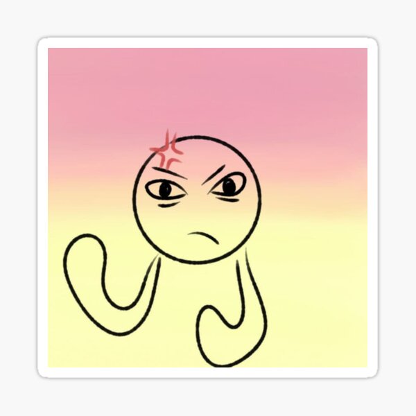 "mad man" Sticker by battreesyia | Redbubble